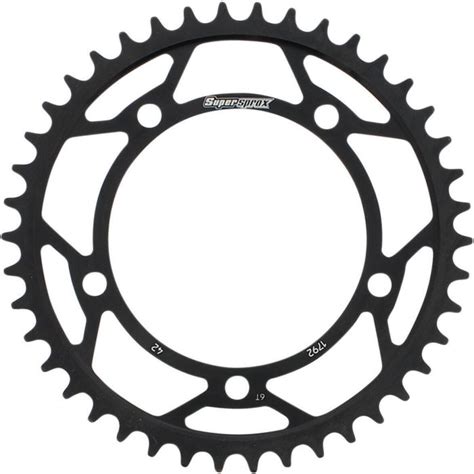 Supersprox Steel Rear Sprocket 525 42t Rfe 1792 42 Blk Fortnine