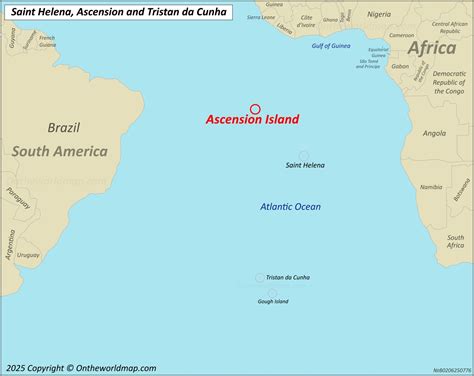 Ascension Island Map Discover Ascension Island With Detailed Maps