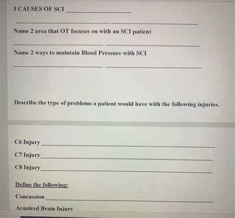 Solved Define The Following Incomplete Sci Complete Sci