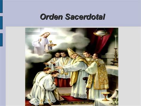 Sacramento Del Orden Sacerdotal