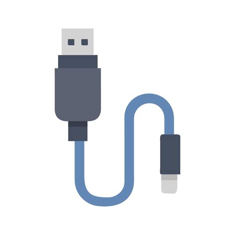 Creative Usb Type C Cable Icon Representation Vector Art At Vecteezy
