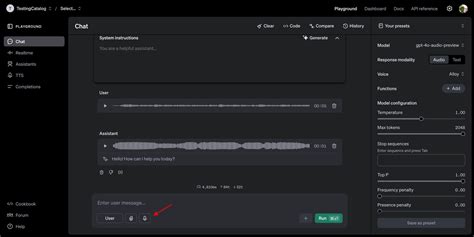 Voice Testing And Input Validation Live On Openais Platform