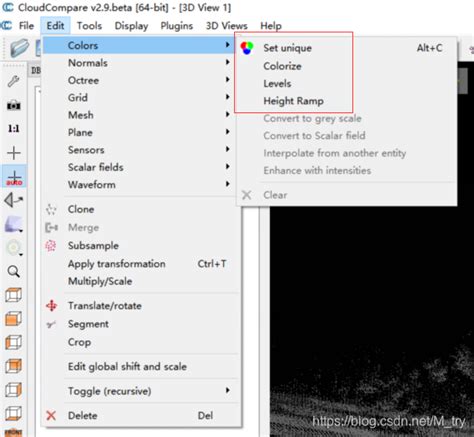 cloudcompare视频录制详解 漫游animation cloudcompare animation使用技巧 csdn博客