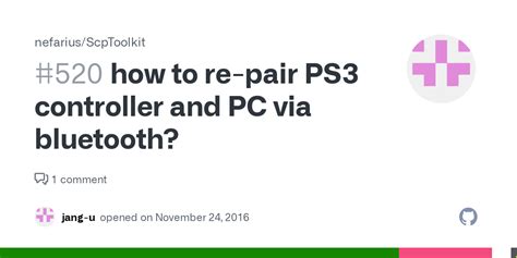 How To Re Pair Ps3 Controller And Pc Via Bluetooth · Issue 520