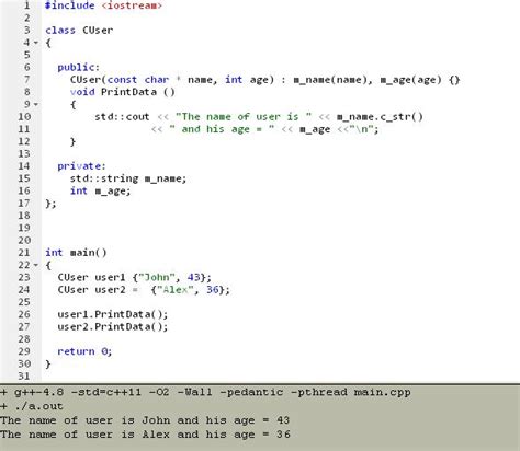Initializer List In C