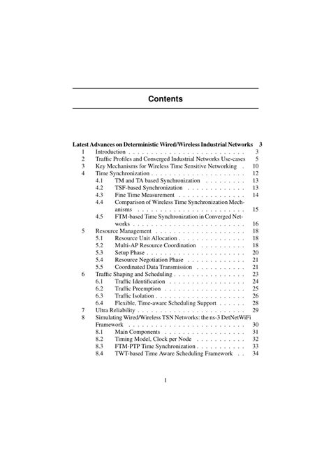 Pdf Latest Advances On Deterministic On Deterministic Wiredwireless