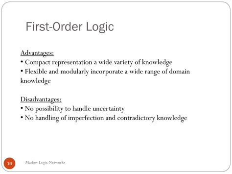 ppt markov logic networks powerpoint presentation free download id