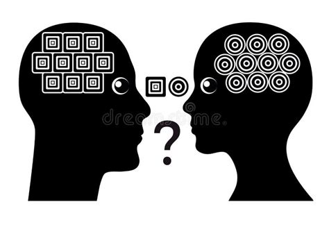 Gender Misunderstanding Stock Illustration Illustration Of Perception 85101474