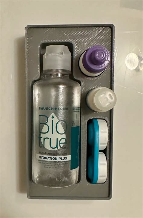 Contact Lense Solution Drops And Case Gridfinity By Pickl3dsnick3rs