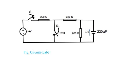 Solved A In The Circuit Shown In Fig Circuits Lab Below Chegg