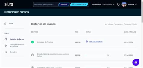 Temos Novidades Na Plataforma Da Alura Alura