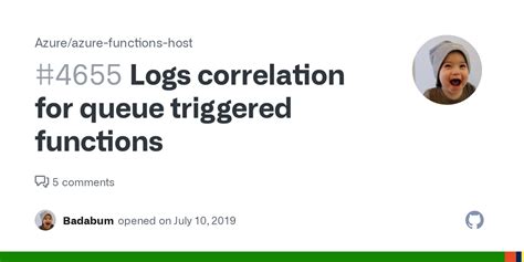 logs correlation for queue triggered functions · issue 4655 · azure