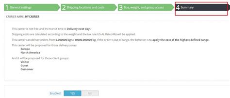 Add Carrier PrestaShop Fast Shipping Carrier PrestaShop