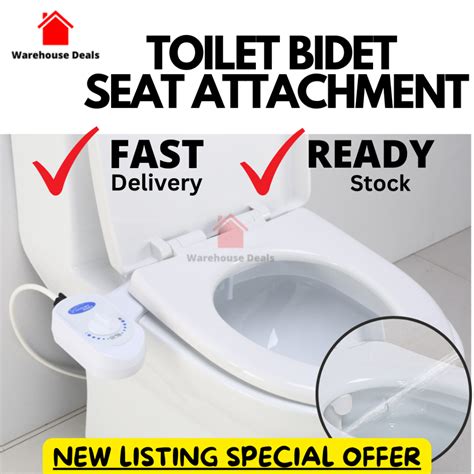 Bathroom Toilet Bidet Water Spray Seat Attachment Non Electric Bidet