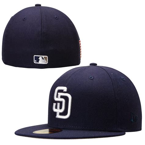 San Diego Padres New Era Navy Blue 59fifty American Patch