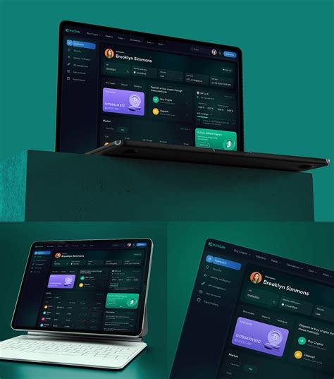 Crypto Dashboard UI UX Design Behance