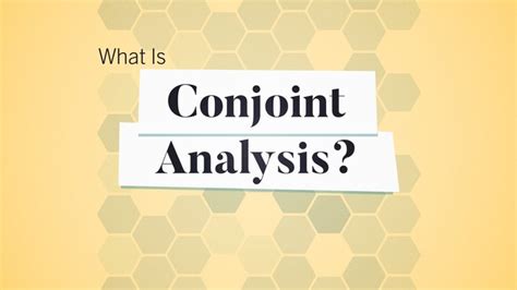Brief Intro To Conjoint Analysis