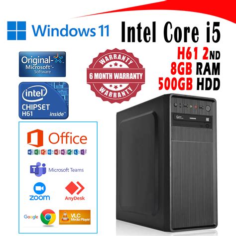 Core I5 Desktop Computer 8gb Ram 500gb Darazlk