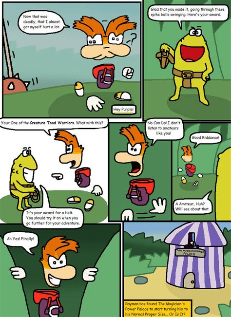 Rayman Comic Short 14 Page 2 By Mslash67 Production On Deviantart