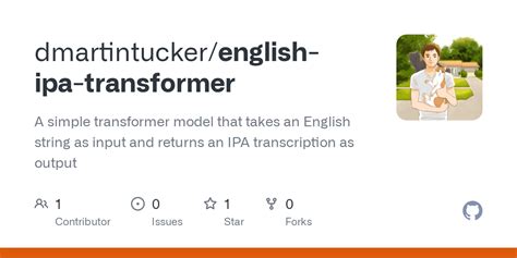 github dmartintucker english ipa transformer a simple transformer