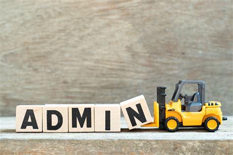 장난감 지게차 홀드 편지 블록 N 나무 배경에 단어 관리자를 완료 하려면 개념에 대한 스톡 사진 및 기타 이미지 개념 고객 공연 Istock