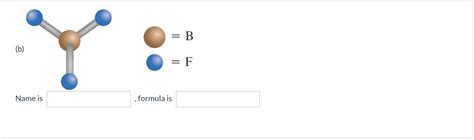 Solved Write The Formulas And Name For Each Other The Chegg