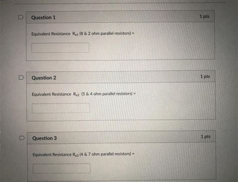 Solved Provide All Answers In Numeric Values Only And