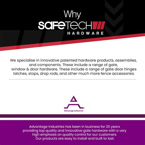 Safetech Hardware Viperx2 Gravity Gate Latch Two Sided Keyed Alike 2 Independent Latching