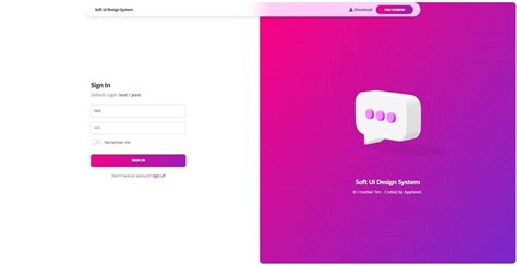 Flask Soft Design System Free Product