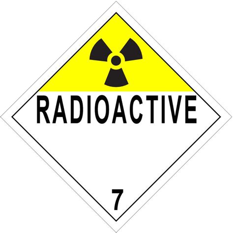 Hazard Class 7 Radioactive