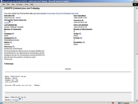 An Example Of A Bug Report Download Scientific Diagram