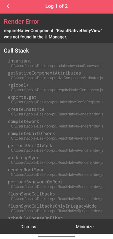 About Unity And React Native Integration Rreactnative