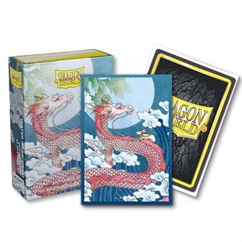 Dragon Shield Limited Edition Art Japanese Brushed Sleeves Water