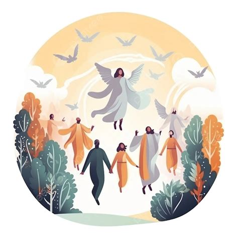 승천 일 그림 예수 예수 승천 일 승천 Png 일러스트 및 이미지 에 대한 무료 다운로드 Pngtree
