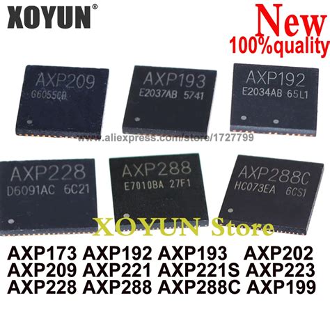 5piece 100 New Axp173 Axp192 Axp193 Axp202 Axp209 Axp221 Axp221s Axp223