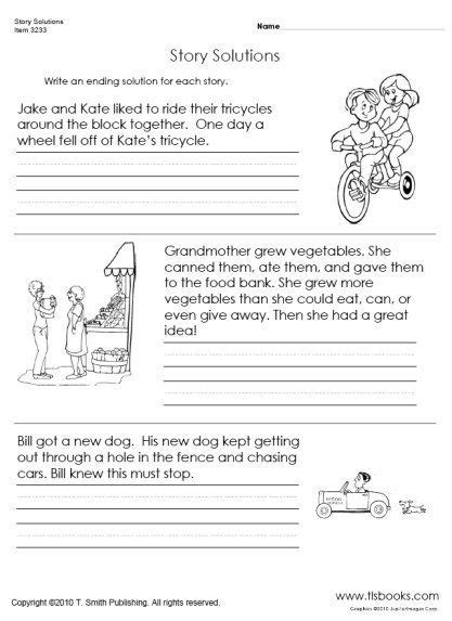 Grade 3 Story Writing Topics Linda Stuarts English Worksheets