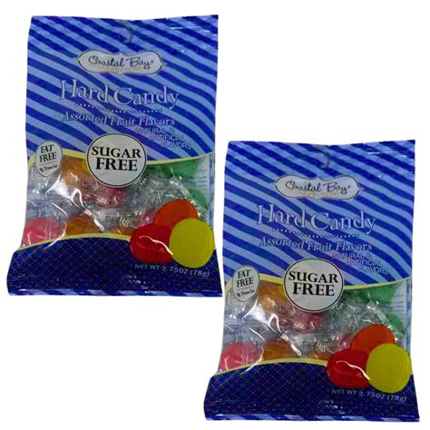Coastal Bay Assorted Flavor Hard Candy 275oz Sugar Free Candy T Bag