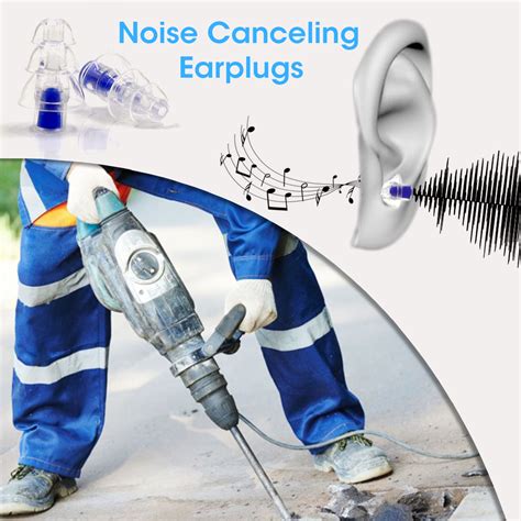 Professional Noise Cancelling Ear Plugs Hearing Protection Sleeping Music Work EBay