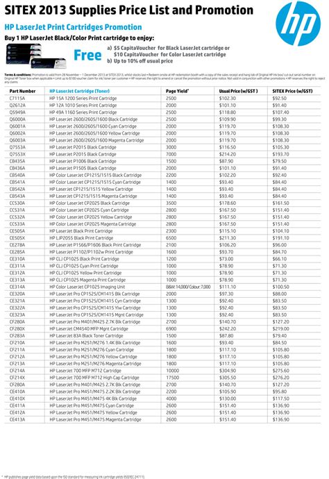 Hp Printers Page 4 Brochures From Sitex 2013 Singapore On Tech Show