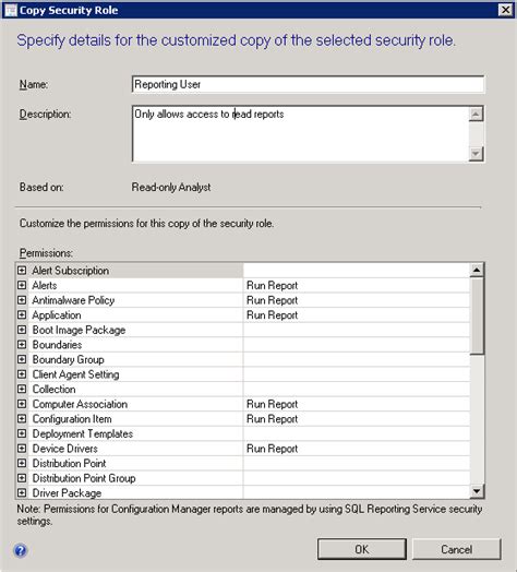 Creating The Reporting User Role In Configmgr 2012 Ctglobal