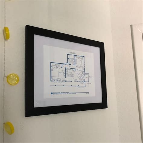 The Dick Van Dyke Show House Floor Plan Tv Show Floor Plan Black