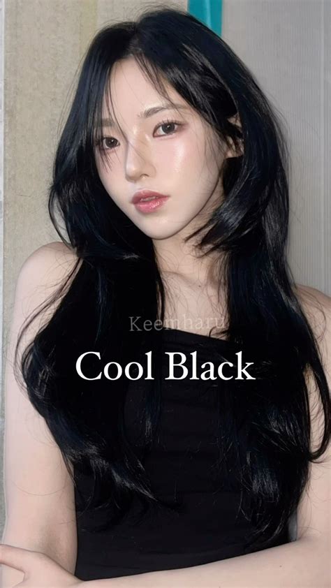 요닝 김하루 실장 Yoning Keemharu 깊고 차가운 블랙과 레이어드 C 롱롱기장 🖤 요닝김하루 탁하지않고 거칠지