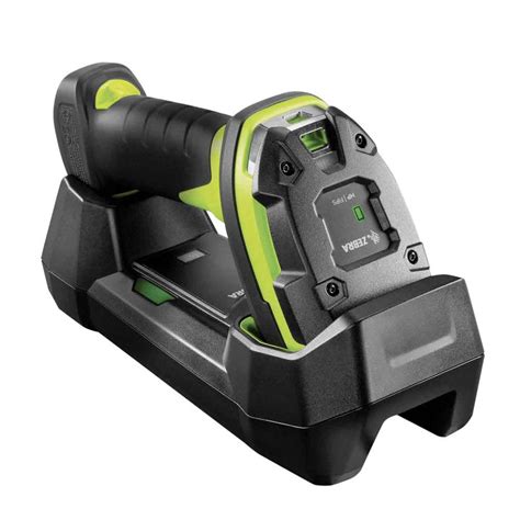 Zebra Li3678 Sr Barcode Scanner Bluetooth® 1d Imager Black Green Hand