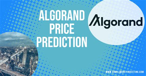 Algorand Price Prediction