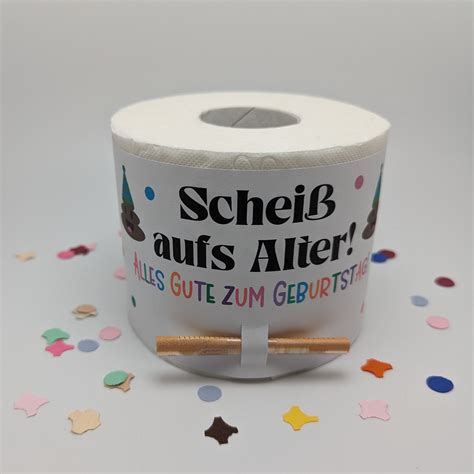 Pdf Druckvorlage Geldgeschenk Scheiß Aufs Alter Mitbringsel Selber