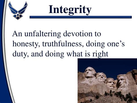 Ppt Core Values And The Air Force Member Powerpoint Presentation Free Download Id 2175553