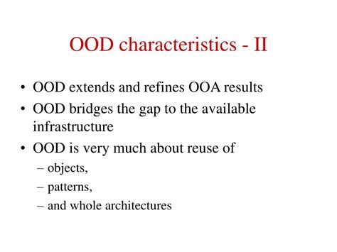 ppt object oriented design powerpoint presentation free download