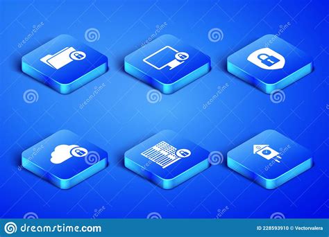 Set Retro Wall Watch Folder And Lock Server Security With Cloud Computing Lock On Monitor