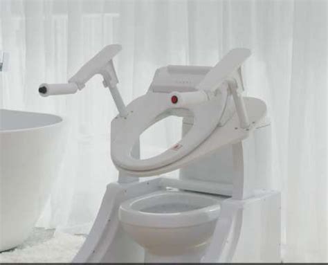 Automatic Toilet Lift Seat Waterproof Electric Heating Raised Toilet