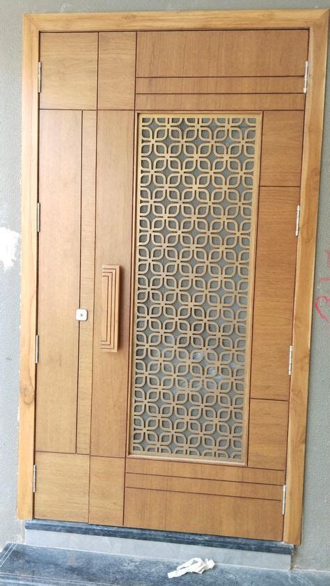 Pin By Komu P On Diy Furniture Grill Door Design Wooden Front Door